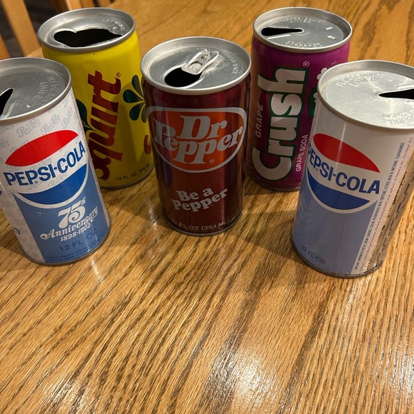 Other | Vintage Soda Can Collection | Poshmark